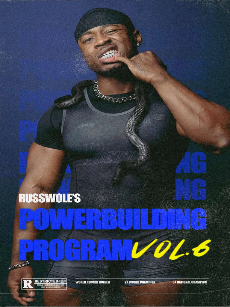 RussSwole PowerBuilding Program Vol 6 - Compressed | PDF