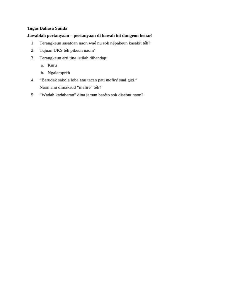B. Sunda | PDF