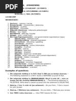 Afrikaans Grade 7 Ontkenning Vorm | PDF