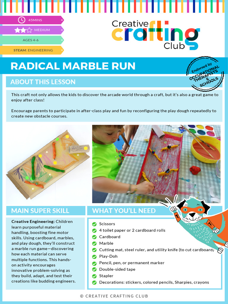 Radical Marble Run _ Lesson Plan | PDF