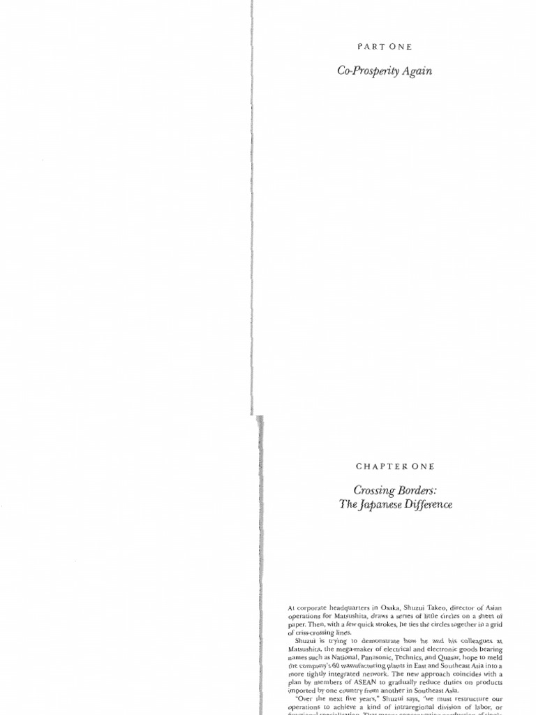 Co-Prosperity Again | PDF