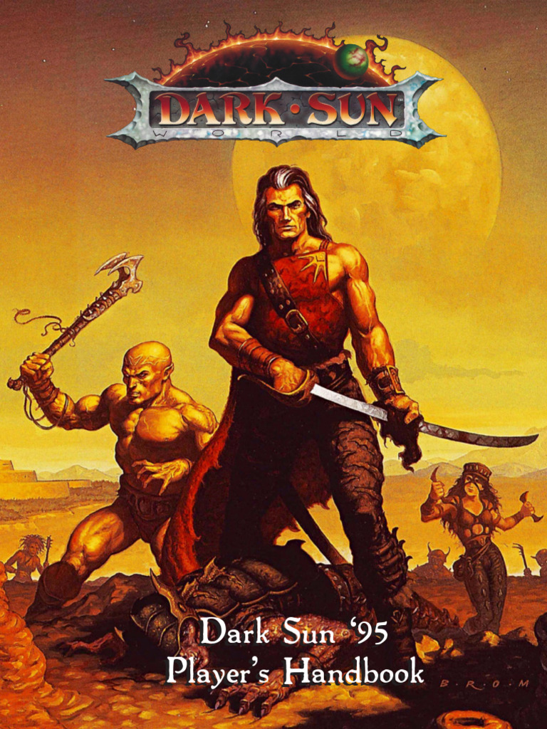 Dark Sun '95 Player's Handbook Overview | PDF | Dungeons & Dragons