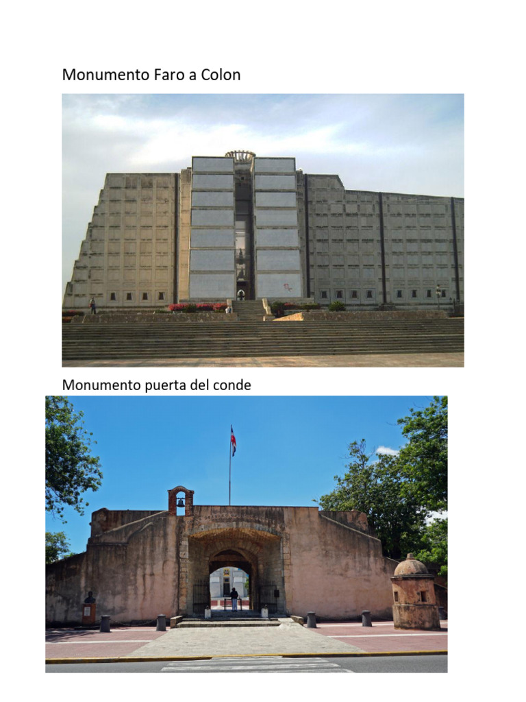 Monumentos Dominicanos | PDF