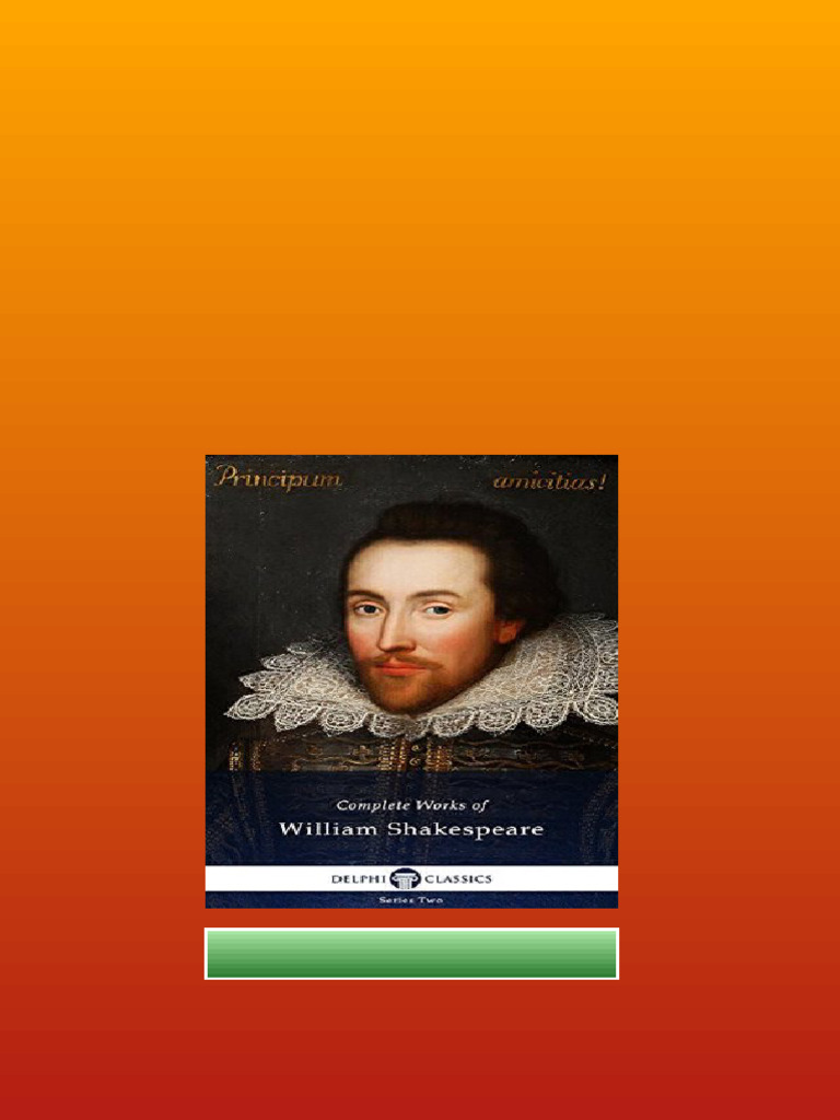 Complete Works Of William Shakespeare Kindle Edition William ...
