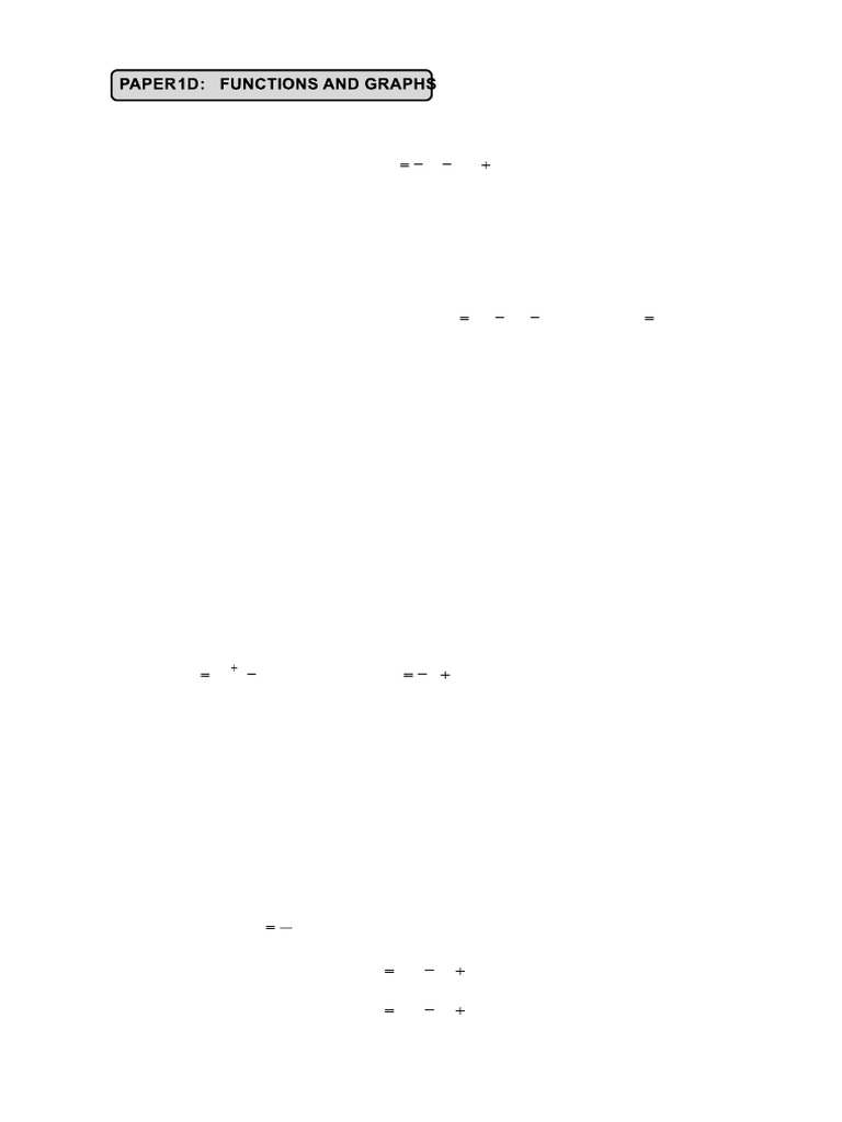 Grade 11 & 12 Functions Graphing Guide | PDF | Cartesian Coordinate ...