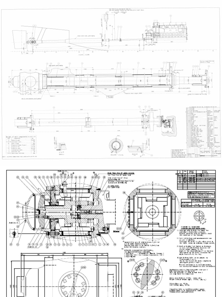 CPP Drawings (Inclut Pitch Control Unit 9rg4-50 Ks3) | PDF