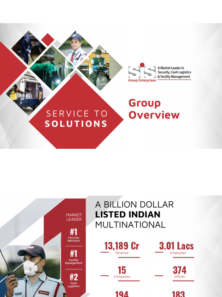 SIS Group Overview. pdf | PDF | Business | Service Industries
