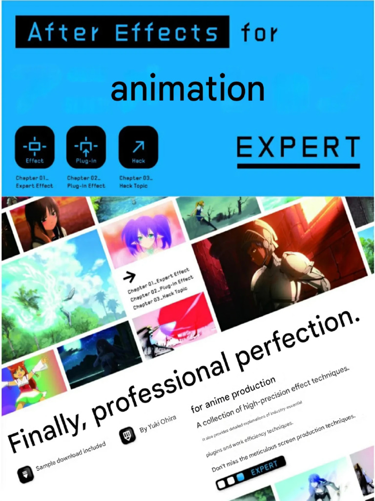 (ENG Translated) After Effects For Animation EXPERT | PDF