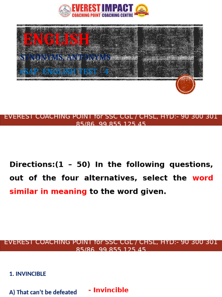 Sap Test - 4 Synonyms, Antonyms Updated on 06-11-22 | PDF