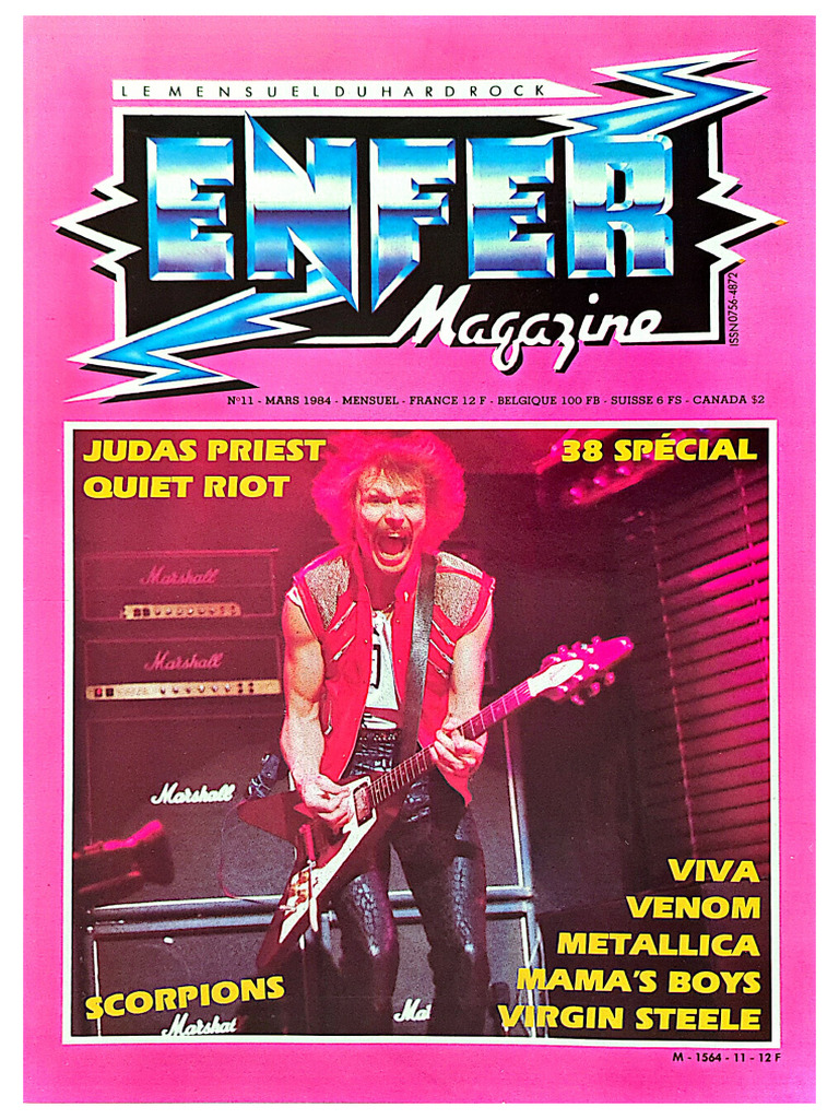 Enfer Magazine #11 Mars 1984 | PDF
