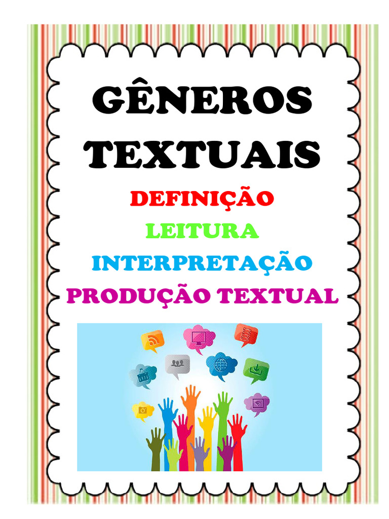 Gêneros Textuais: Definição e Exemplos | PDF | Lendas | Poesia