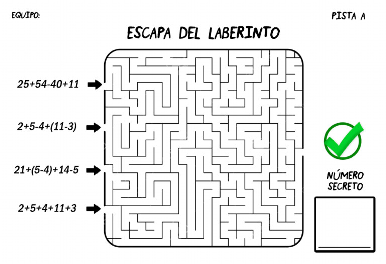 PISTA A Laberinto | PDF