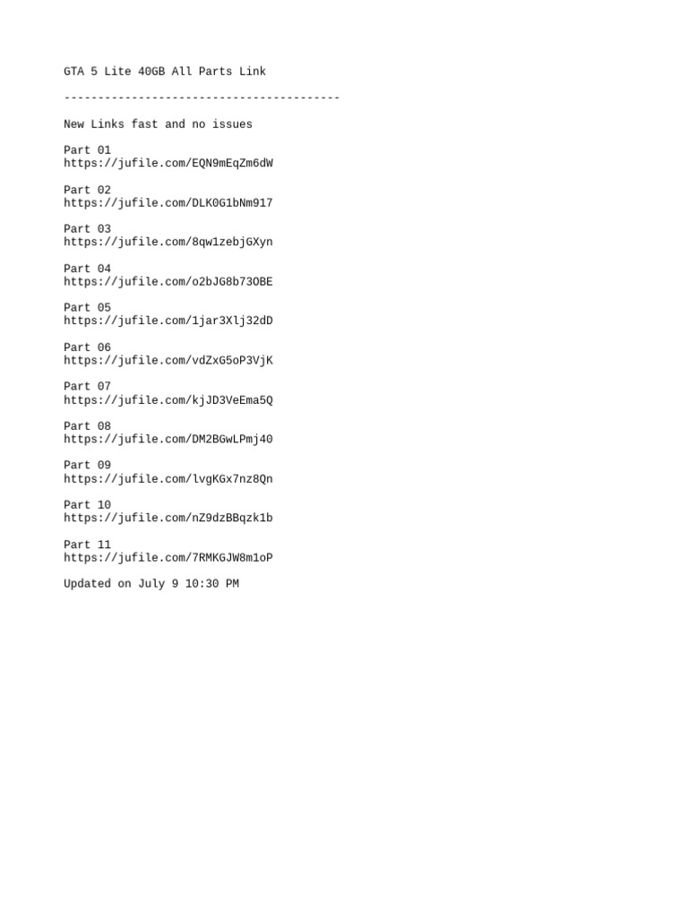 GTA 5 LITE 39gb | PDF
