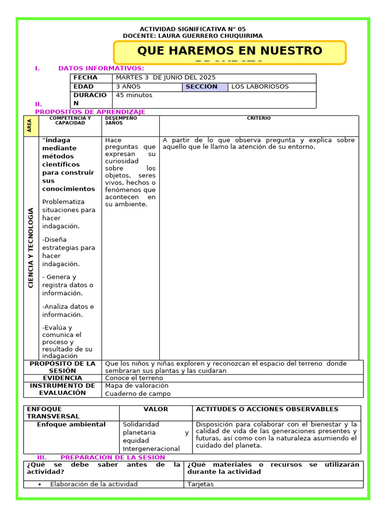 Que Haremos | PDF | Evaluación | Cognición