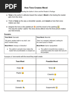 Words to Describe Atmosphere | PDF