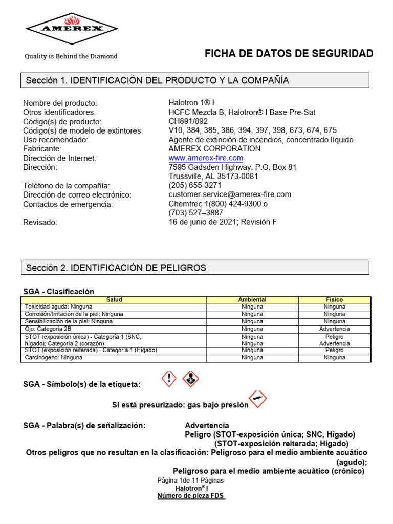 Halotron I 1bec606c | PDF | Toxicidad | Contaminación