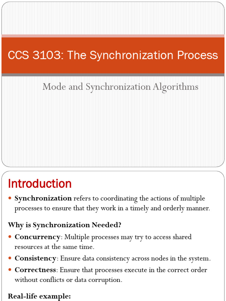 CCS 3103 - Lecture 6 and 7 - Synchronization - Mutex and Atomic Transactions | PDF | Database ...