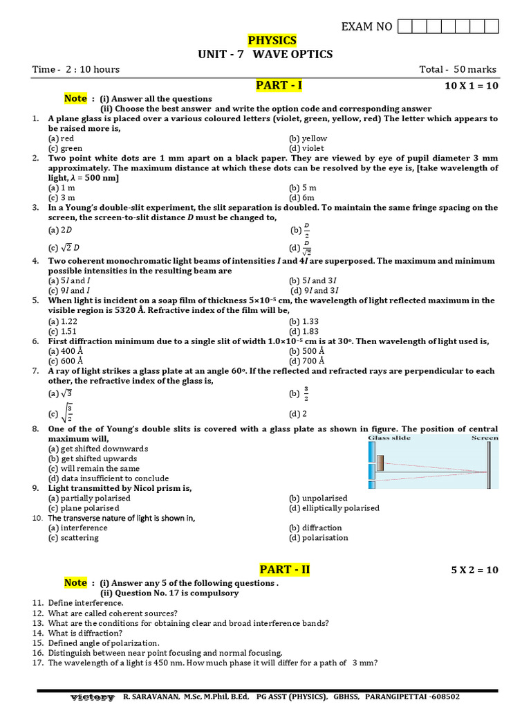 Unit 7 EM | PDF