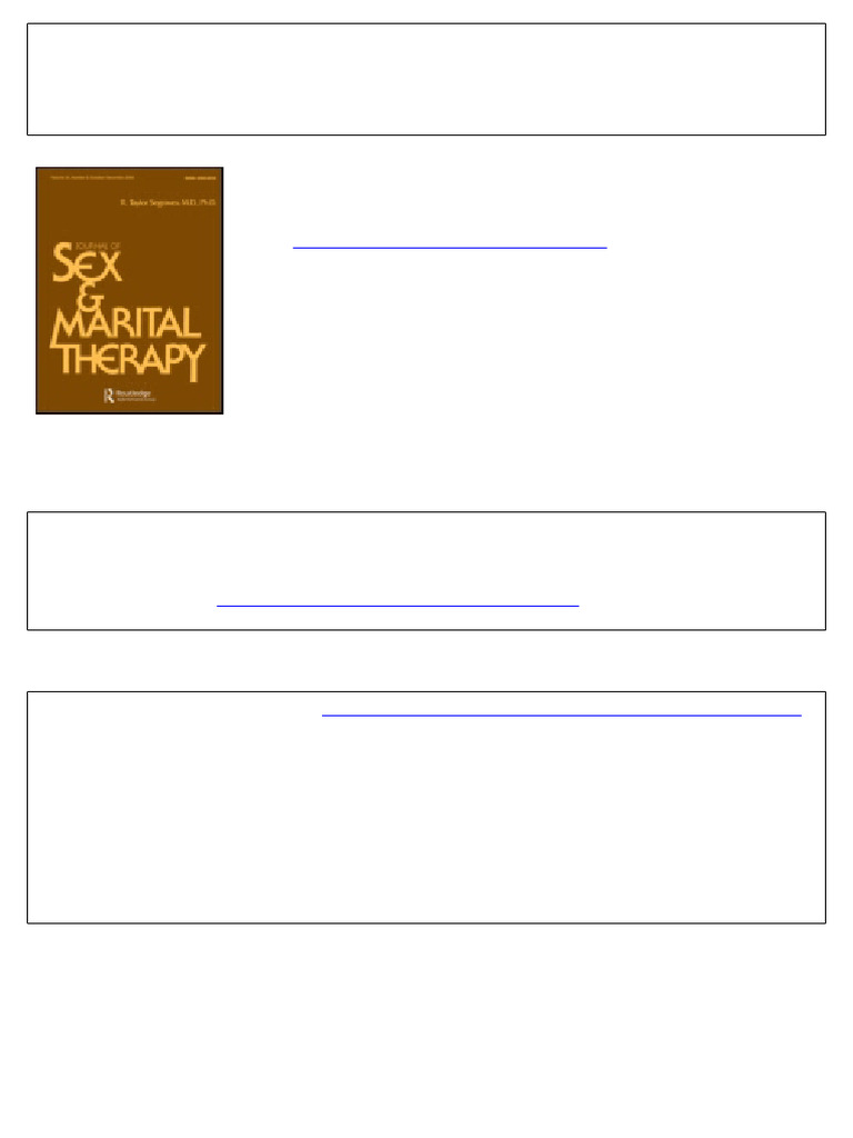 CSFQ-14 - Sexual Functioning Questionnaire Short-Form | PDF | Sexual ...