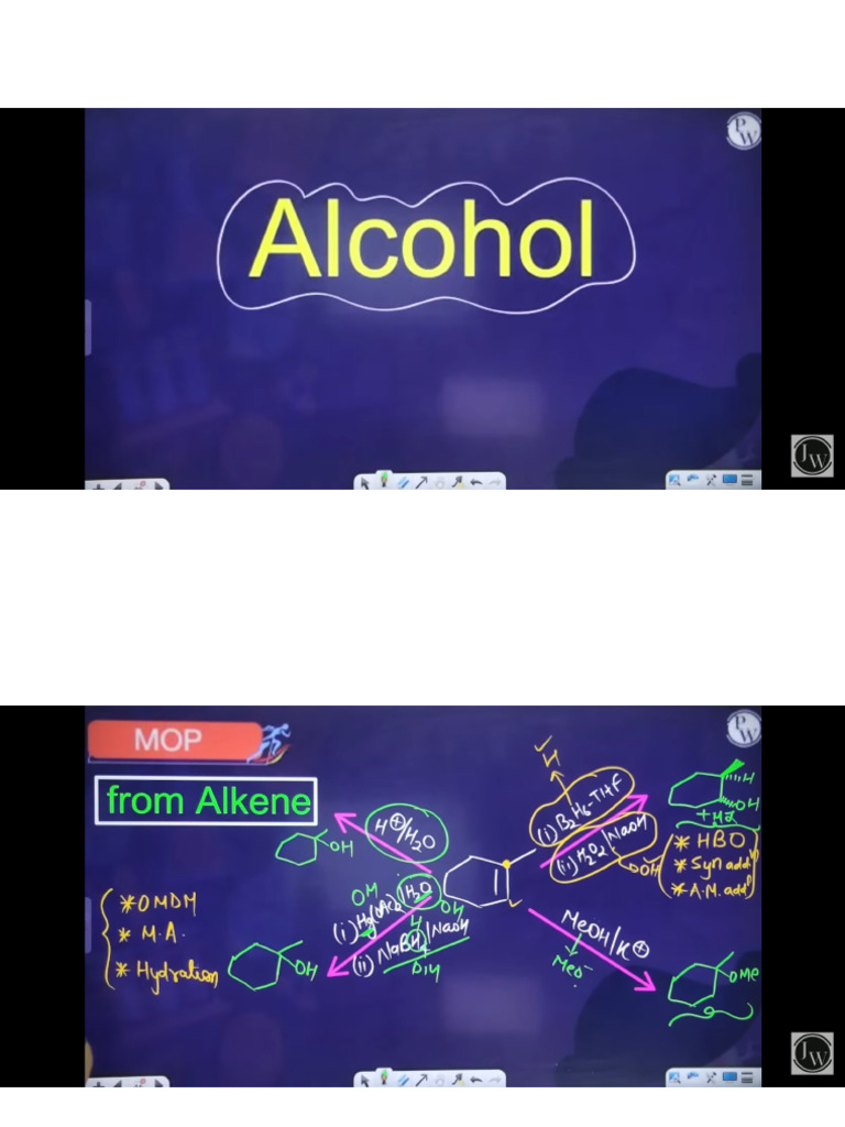 Alcohol Phenol and Ether | PDF