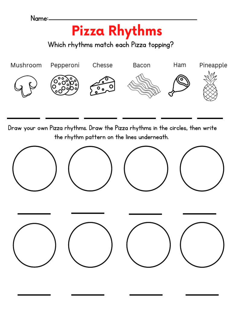 Pizza Rhythm | PDF
