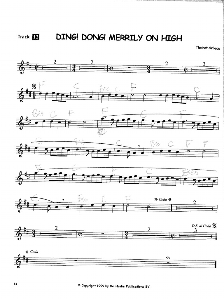 Kerstliedjes Ding Dong | PDF