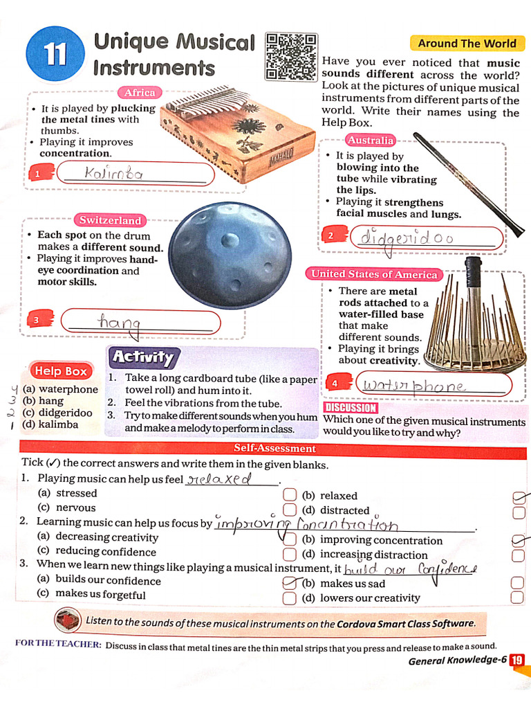 Class 6th All Work Done in GK | PDF