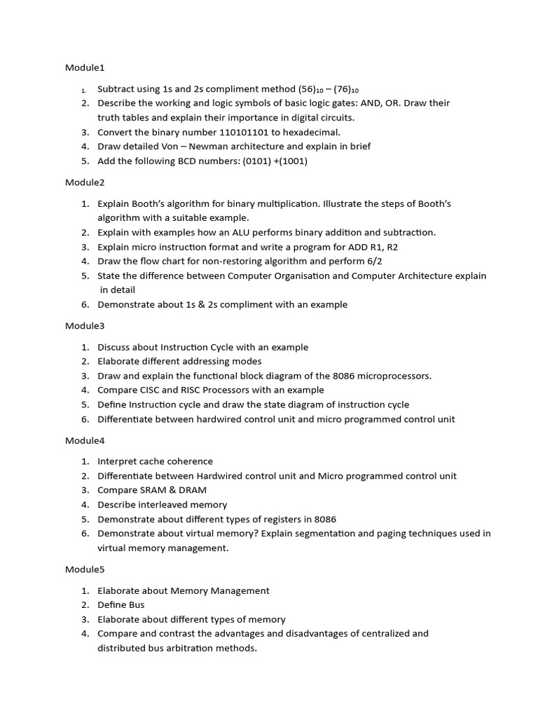 Coa | PDF | Central Processing Unit | Cpu Cache