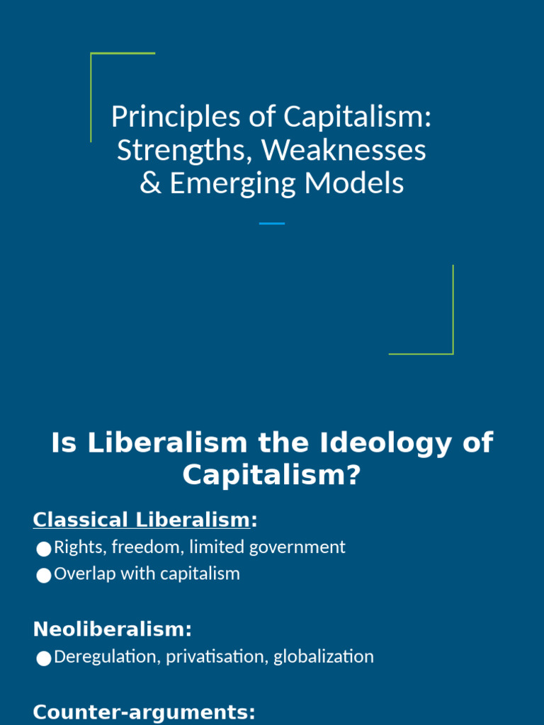 Capitalism | PDF
