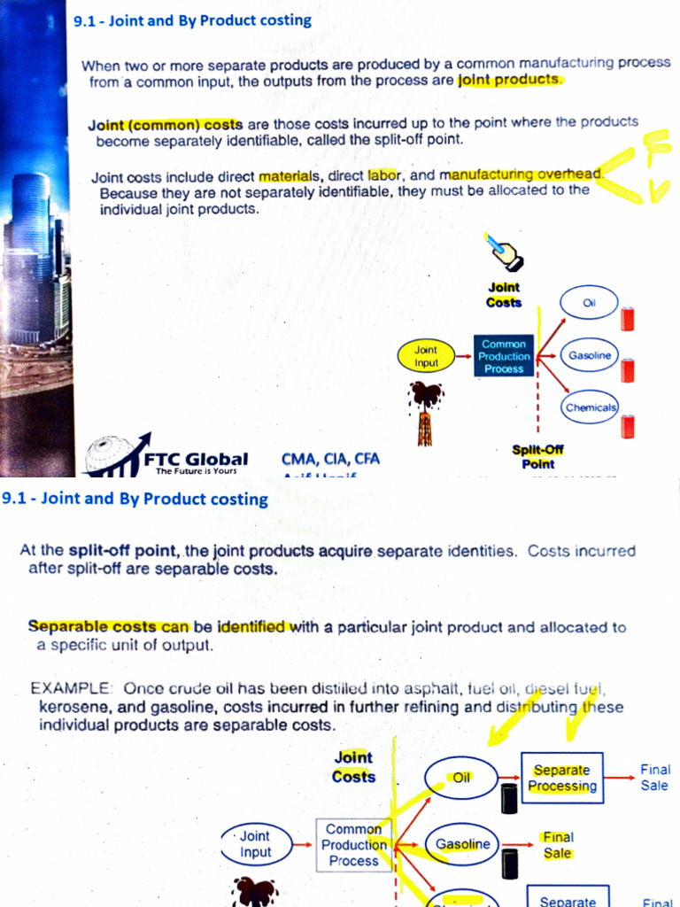 Chapter - 9 CMA Part 1 Section D | PDF