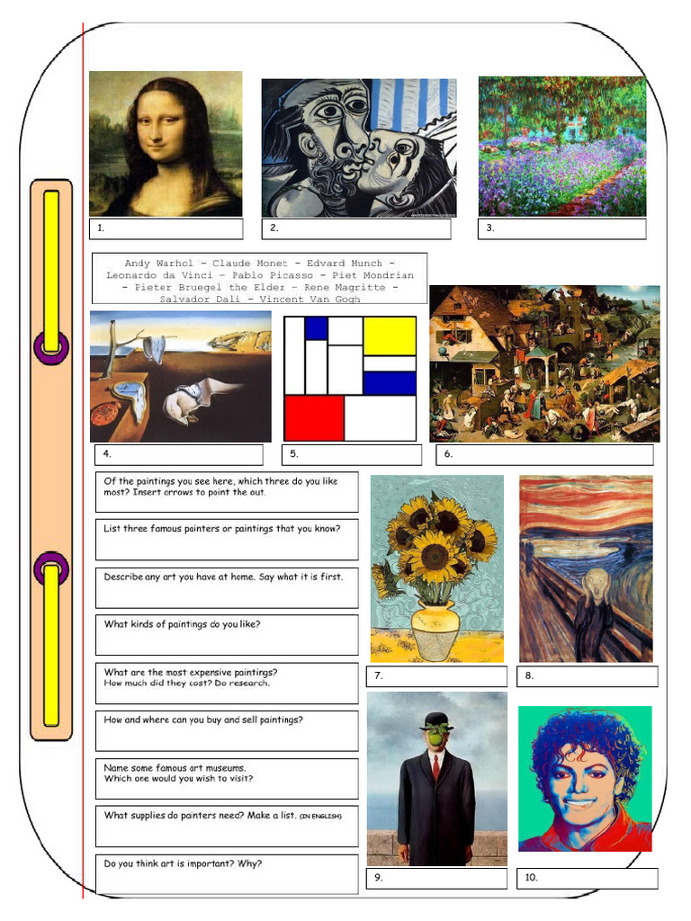 Art Appreciation Activity | PDF