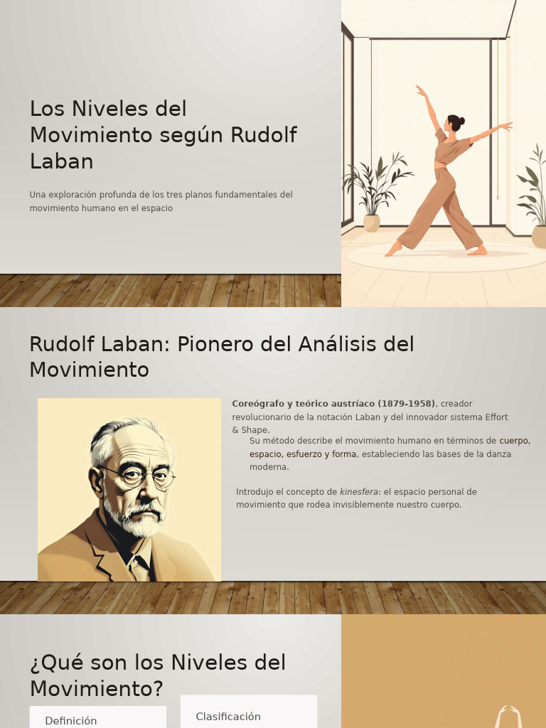 Los Niveles Del Movimiento Segun Rudolf Laban | PDF | Bailes