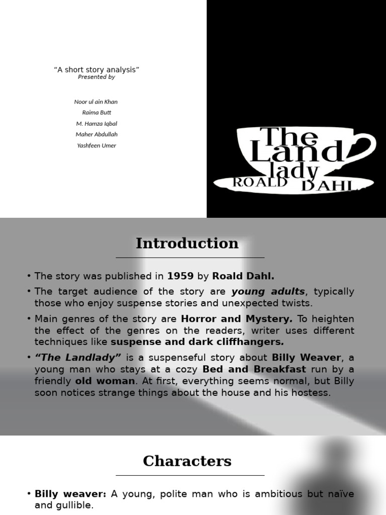 A Short Story Analysis | PDF | Thriller (Genre)