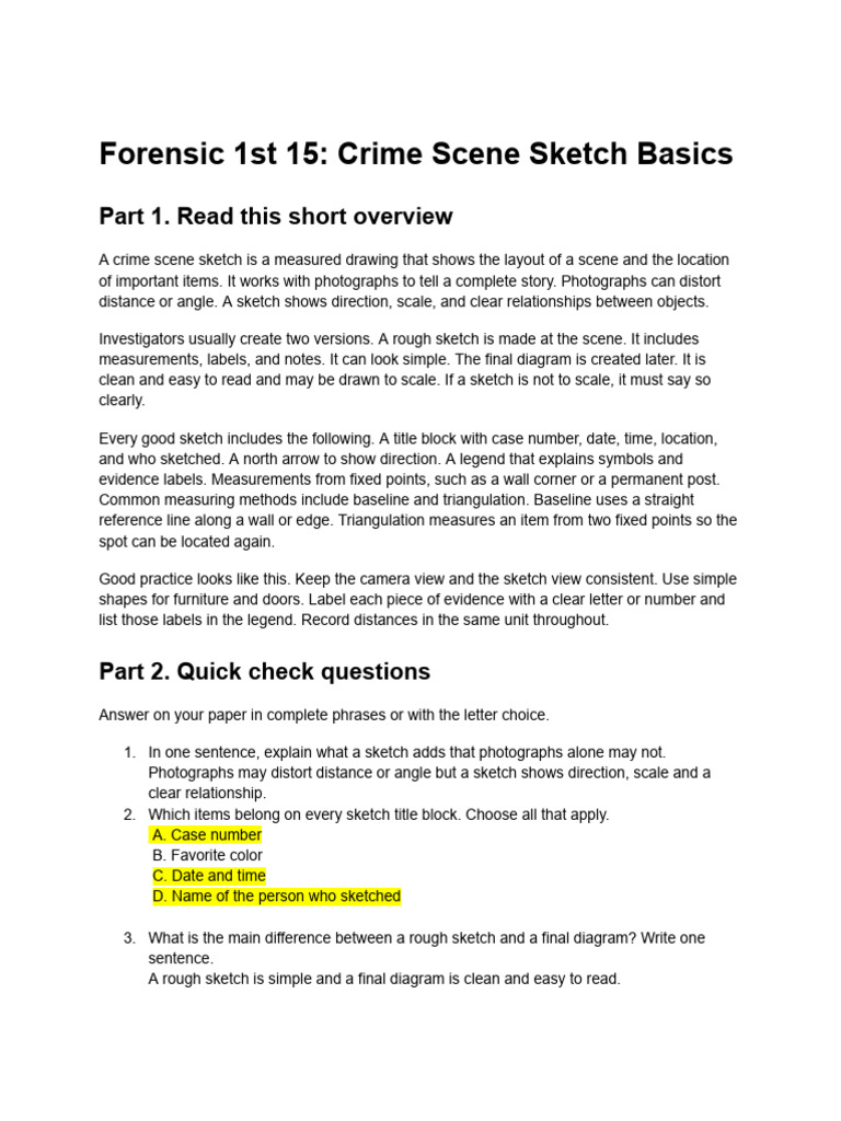 Forensic 1st 15 - Crime Scene Sketch Basics On 2025-09-22 11-39-12 ...