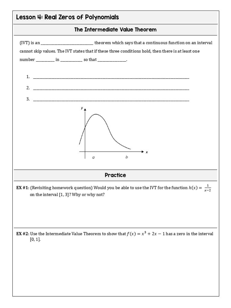 2.4 Real Zeros of Polynomials | PDF | Polynomial | Numbers