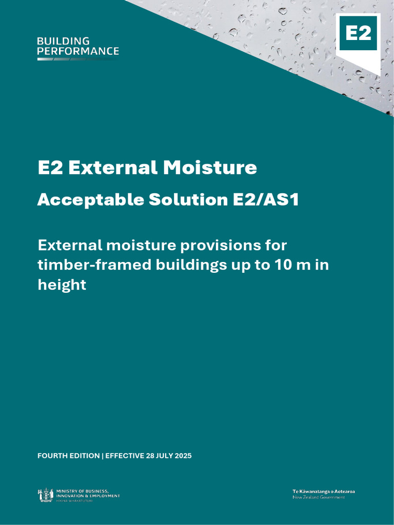 e2 External Moisture As1 Fourth Edition | PDF | Wall | Corrosion
