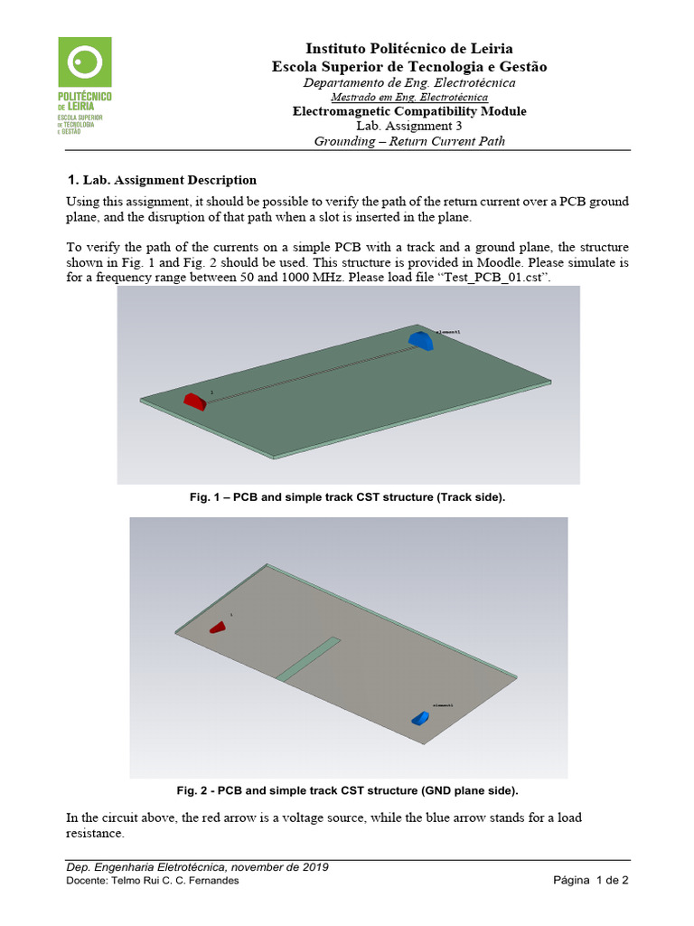 Enunciado_trabalho_prático_3_CEC_PT_2024 | PDF | Printed Circuit Board ...