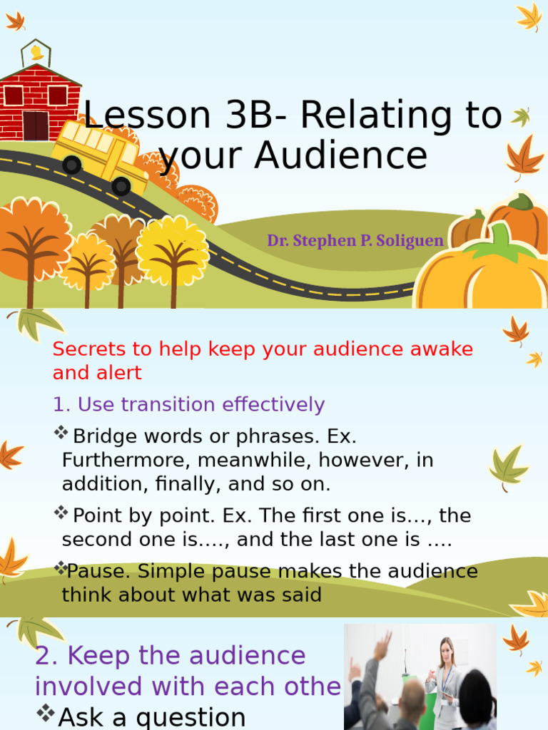 Relating To Your Audience | PDF