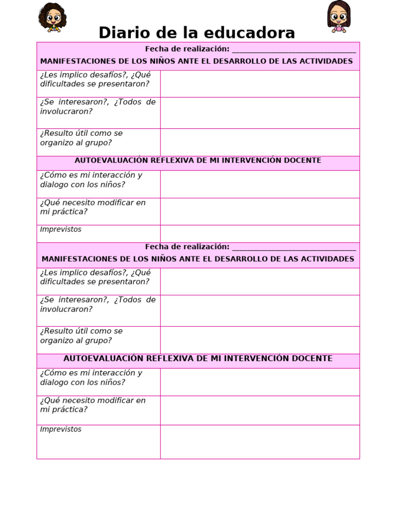 Formato Diario | PDF