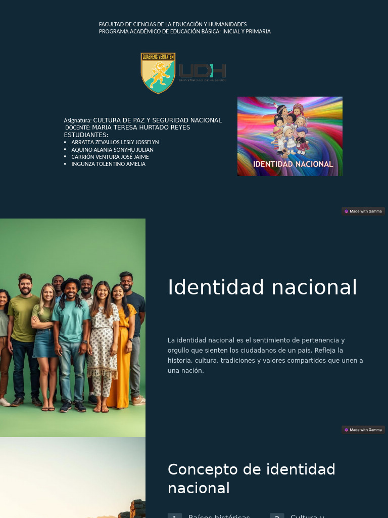 Identidad Nacional | PDF | Nación | Perú
