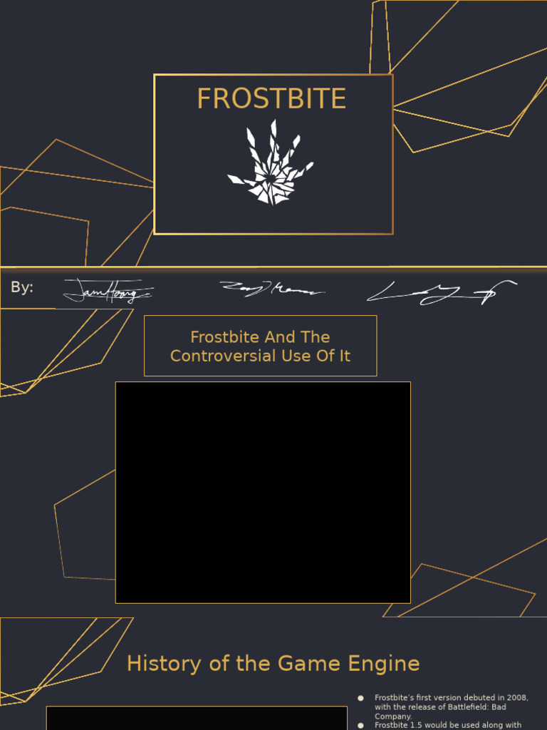 Frostbite Game Engine Presentation | PDF | Video Games | Electronic Publishing