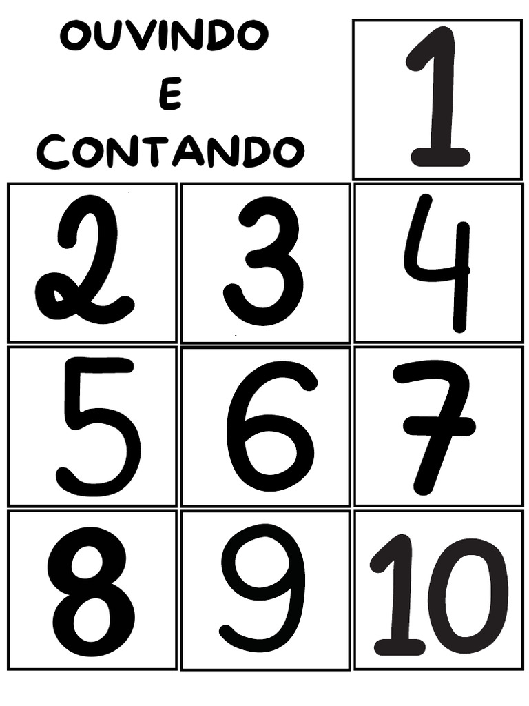 Tracing Numbers Mathematics Worksheet in Black and Red Simple Style | PDF