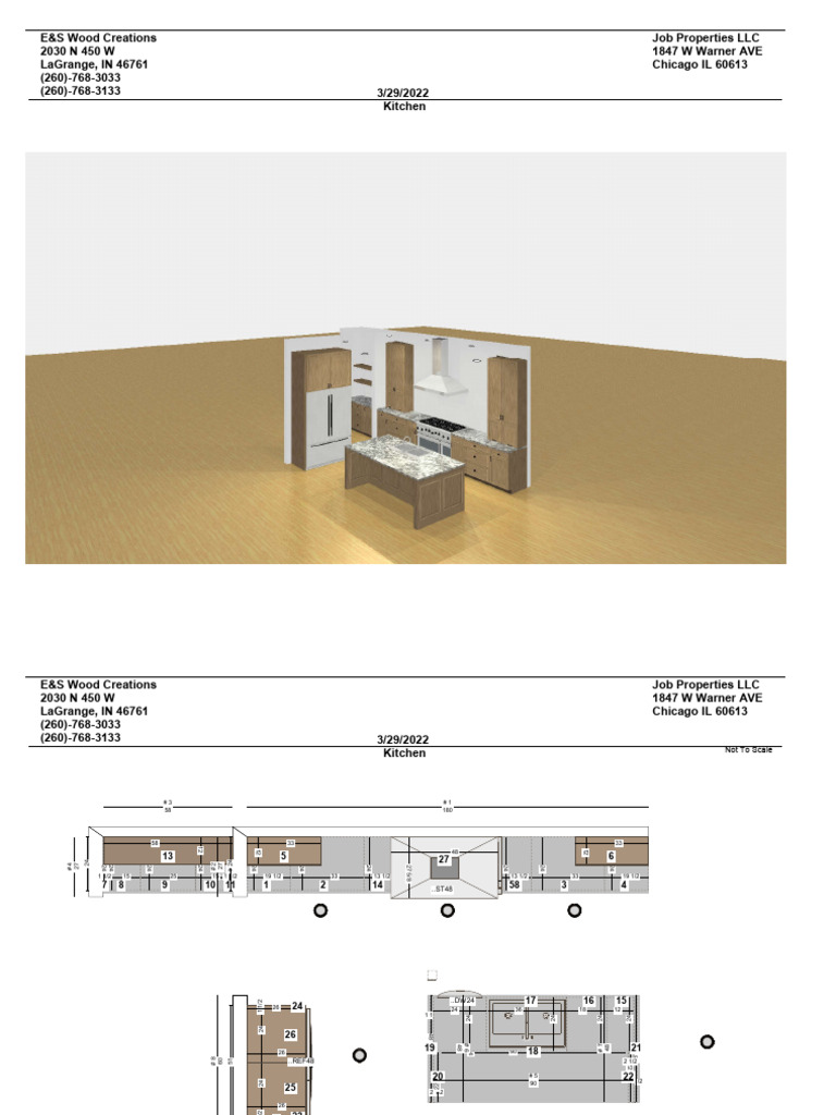 KCD Drawings - Job Properties LLC - Job | PDF