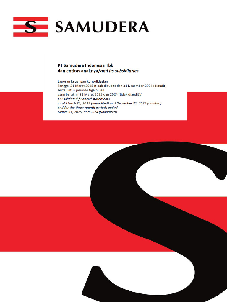 PT Samudera Indonesia Financial Report 2025 | PDF | Equity (Finance ...