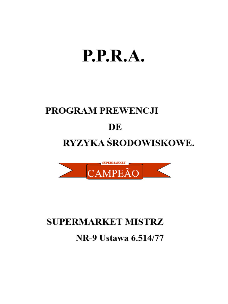 PPRA Supermarket | PDF