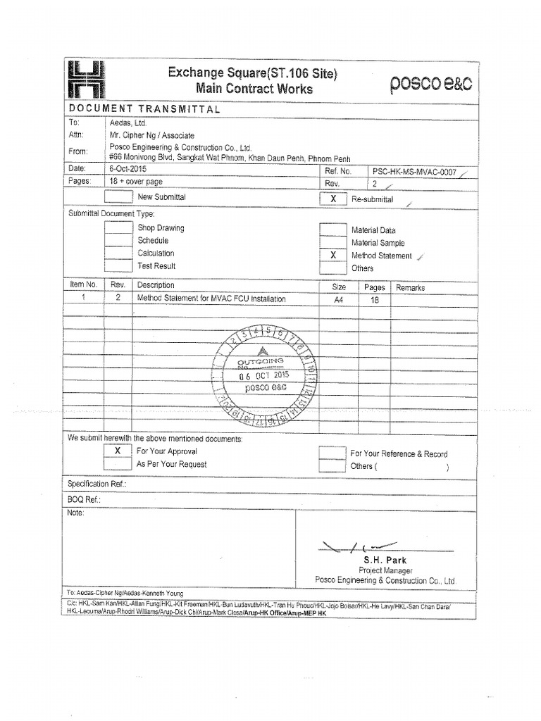 Metode Instalasi FCU untuk MVAC | PDF