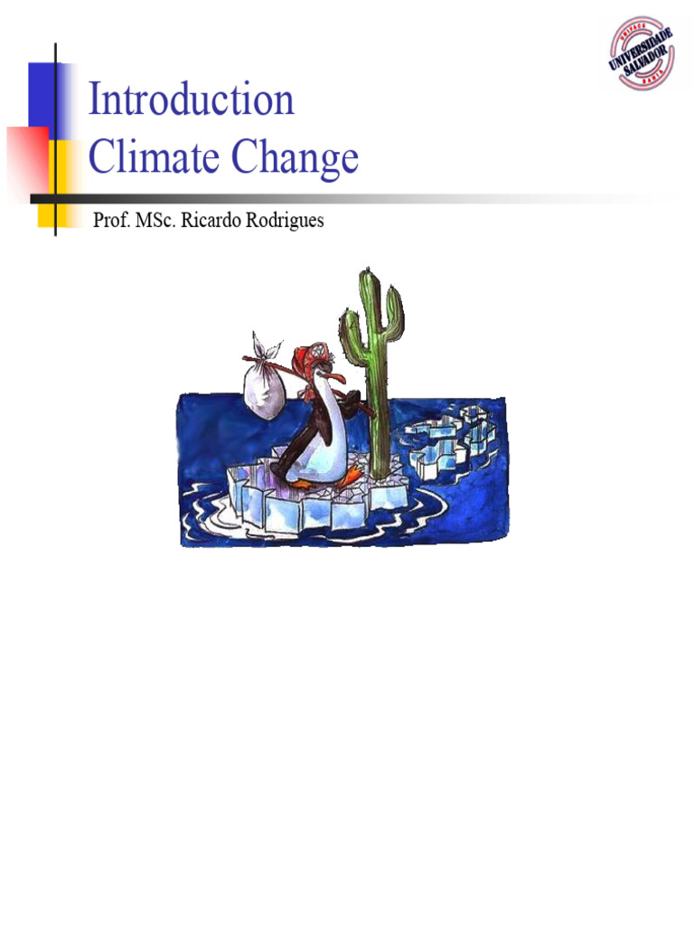 Introduction To Climate Change | PDF | Climate Change | Greenhouse Gas
