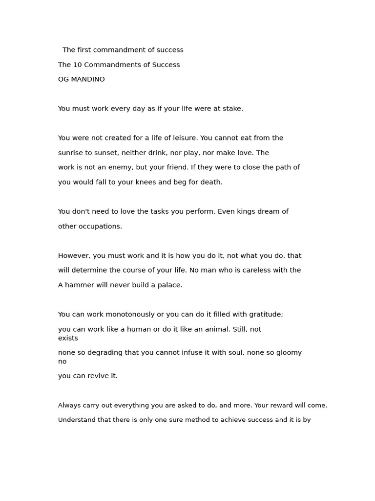 Success Through Hard Work and Patience | PDF | Patience | Happiness