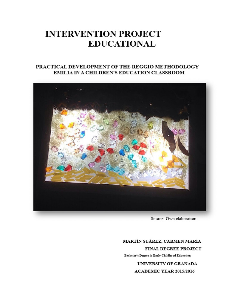Educational Intervention Project | PDF | Methodology | Pedagogy