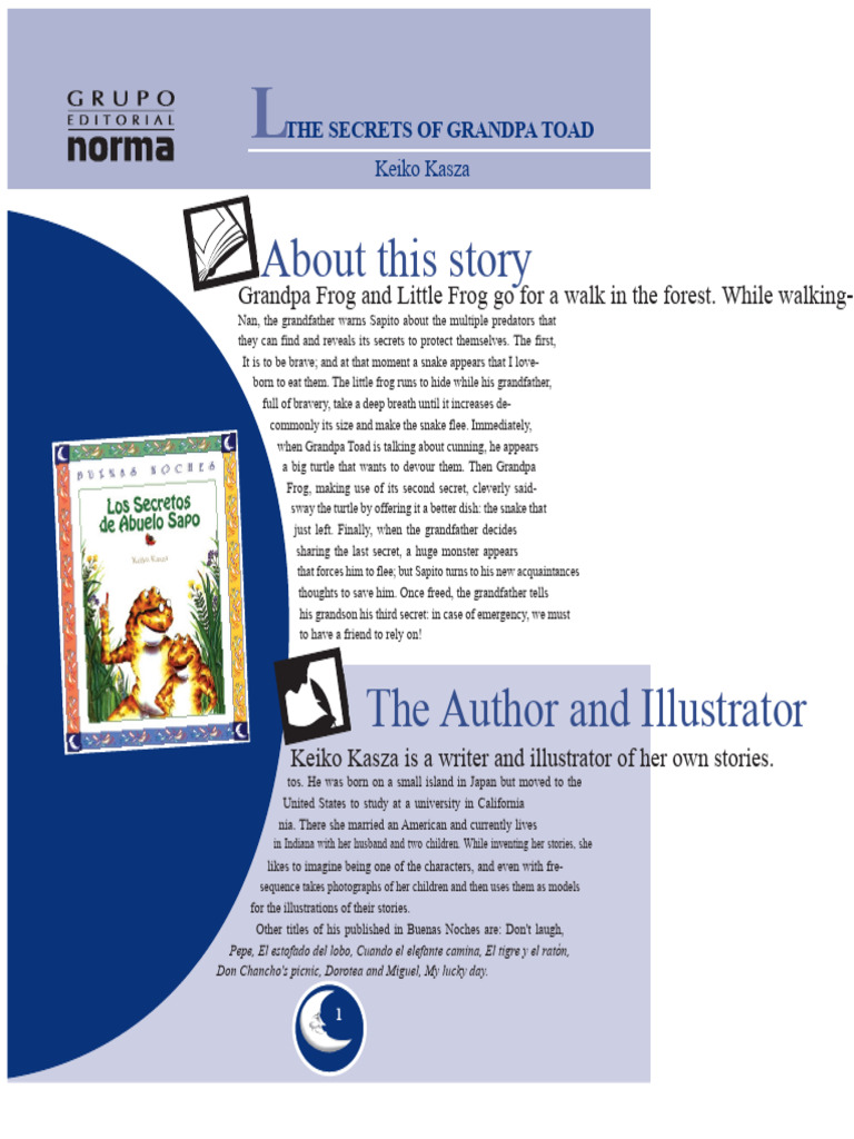 The Secrets of Grandpa Toad | PDF